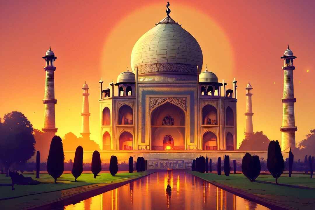 Taj Mahal Night View (Full Moon) Tour